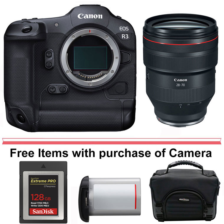 Canon EOS R3 Mirrorless Digital Camera Body