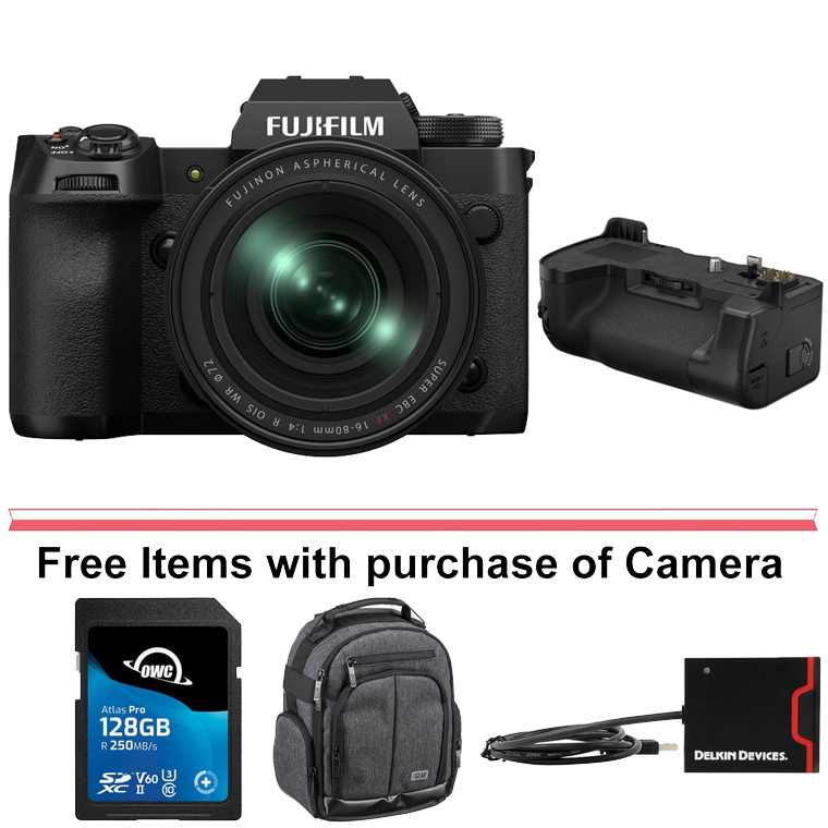 Fuji X-H2 Mirrorless Camera & 16-80mm Lens | Samy's Camera