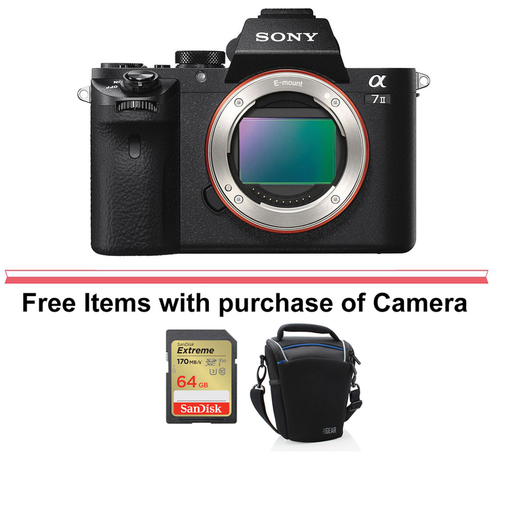Sony Alpha a7II Mirrorless Digital Camera Body