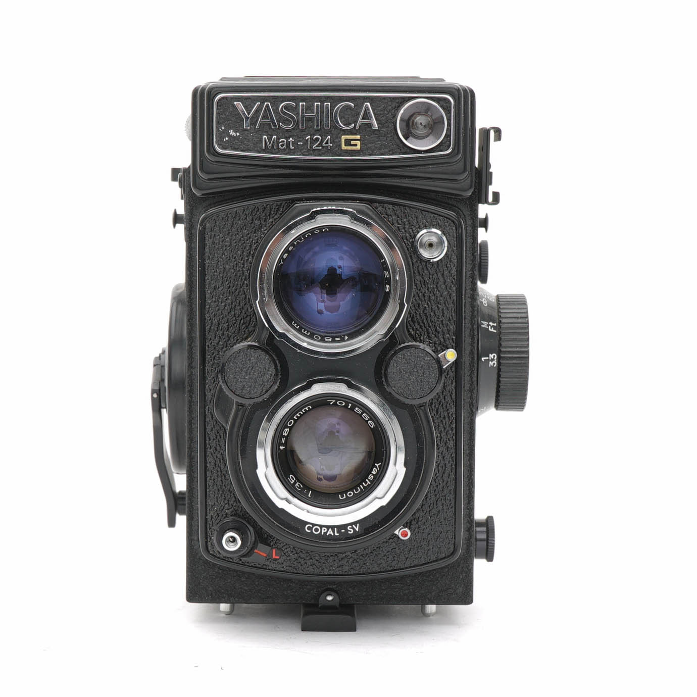 Yashica | Mat 124G Medium Format TLR Camera w/80mm f/3.5 Lens- Pre ...