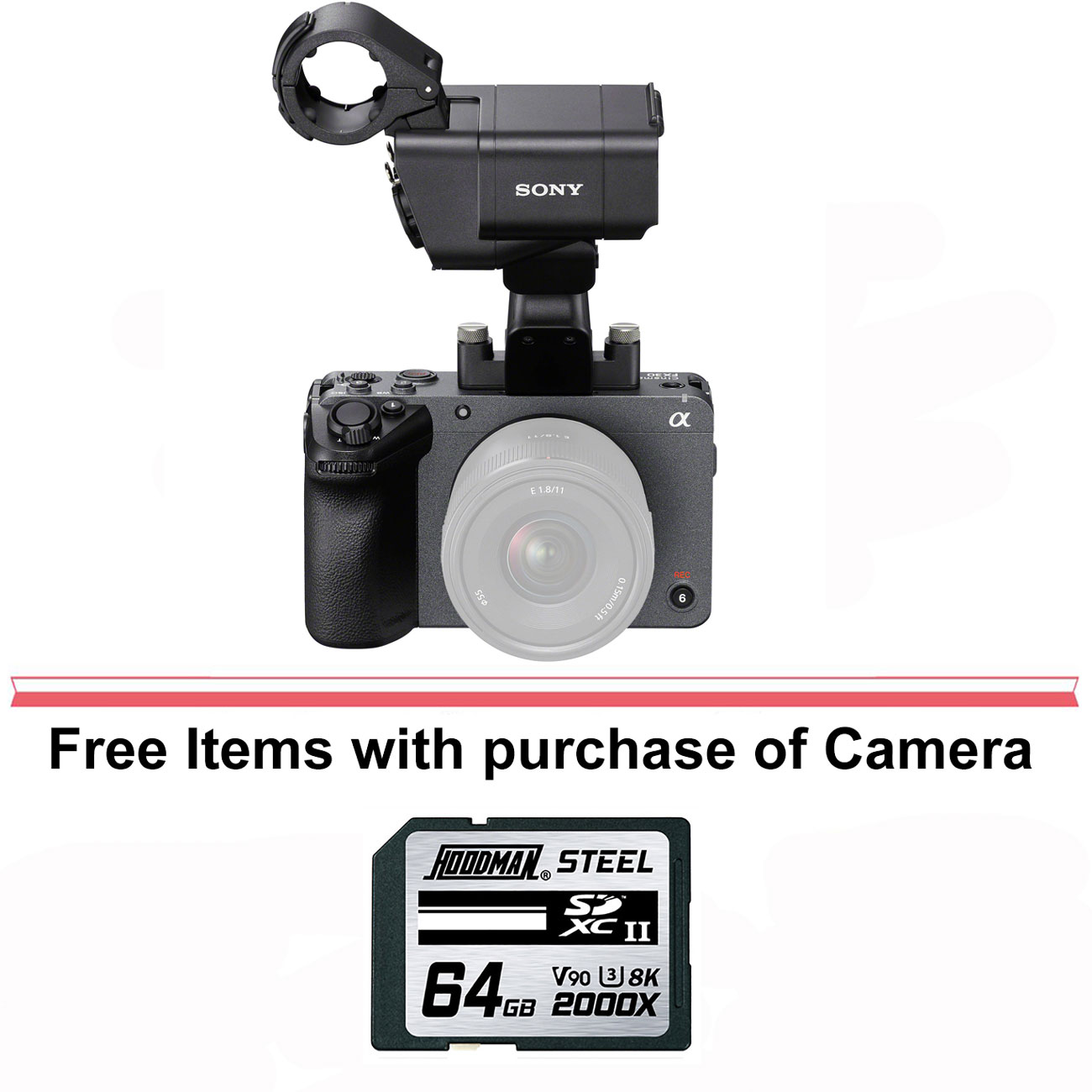 Sony FX30 Cinema Camera w/XLR Handle Unit | Samy's Camera