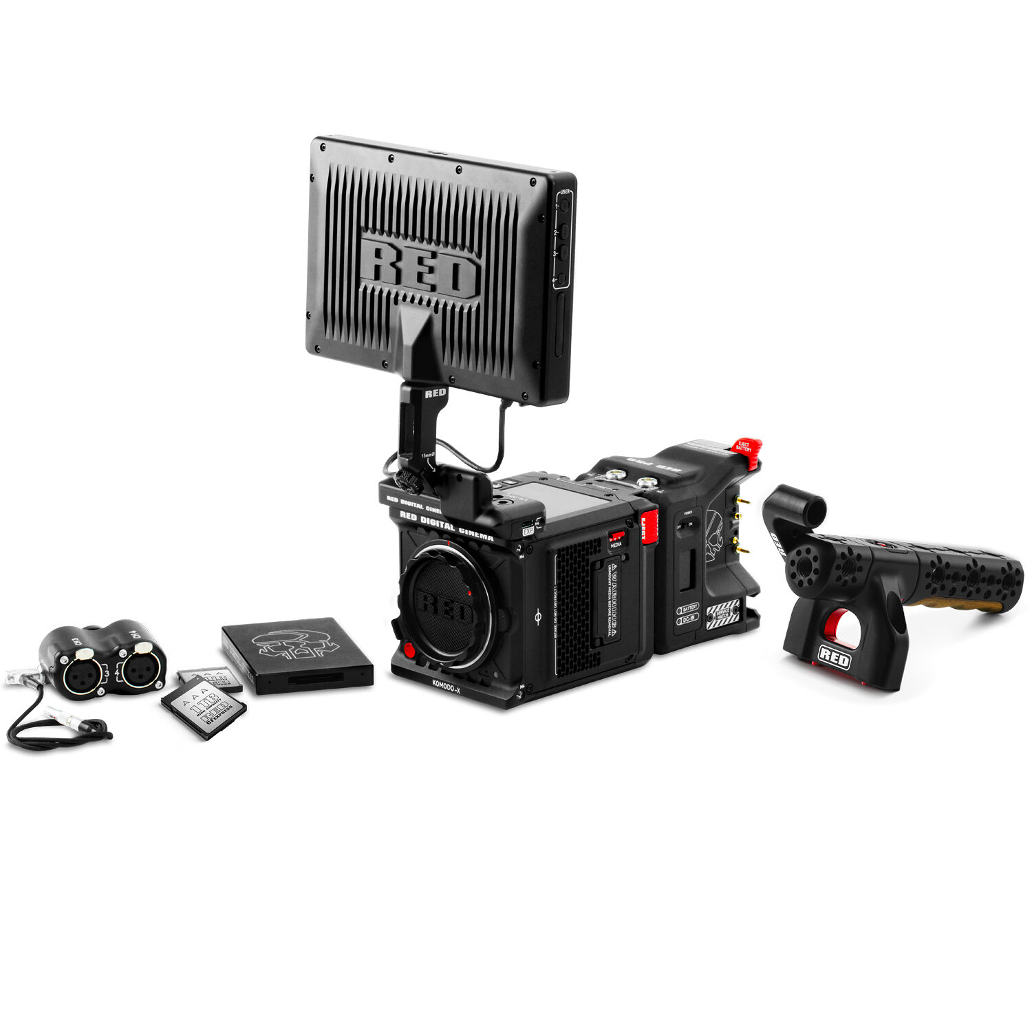RED Digital Cinema KOMODO-X 6K Camera Production Pack (Gold Mount)