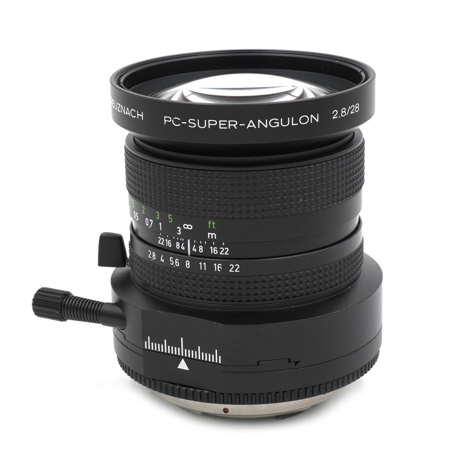 Schneider Optics | Super Angulon 28mm f/2.8 PC Shift Lens for Contax ...