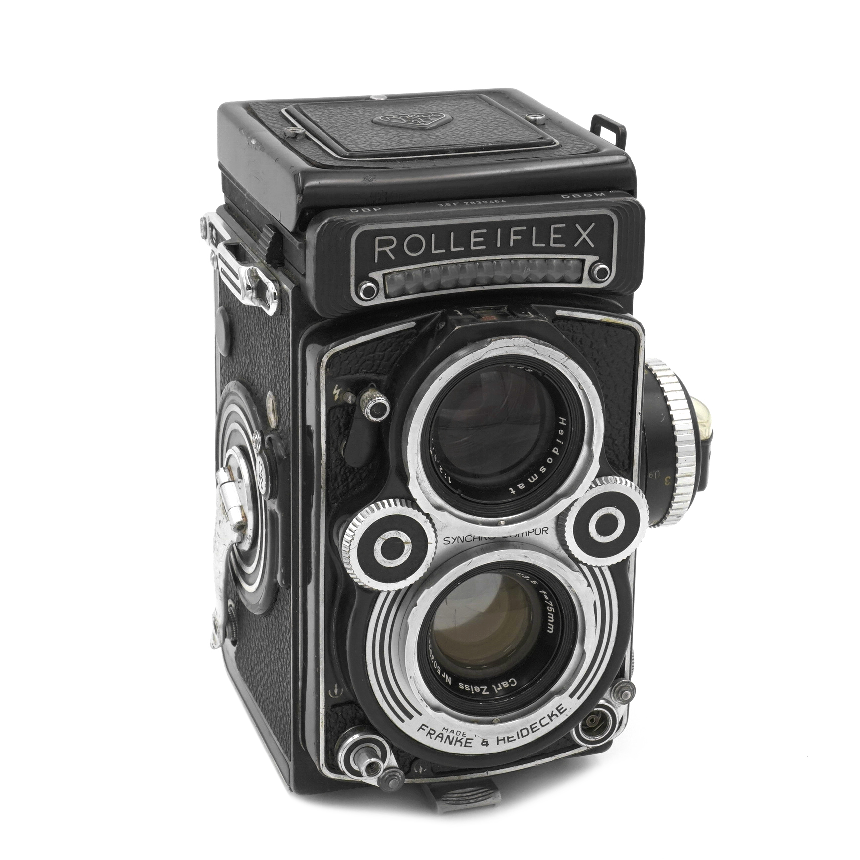 Rolleiflex | 12/24 Medium Format Film Camera w/ Plannar 75mm f/3.5 TLR ...