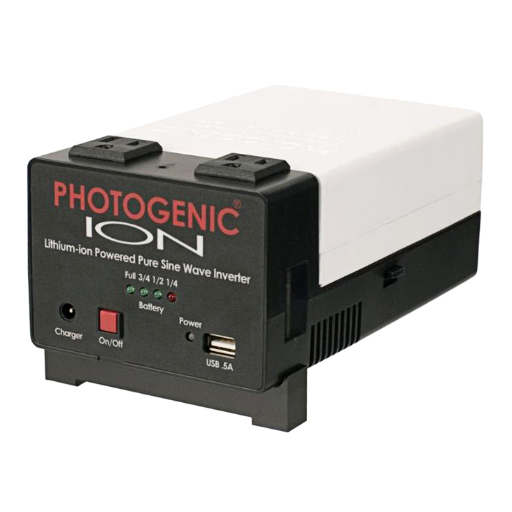 Photogenic | ION Lithium-ion Pure Sine Wave Inverter System One Battery ...