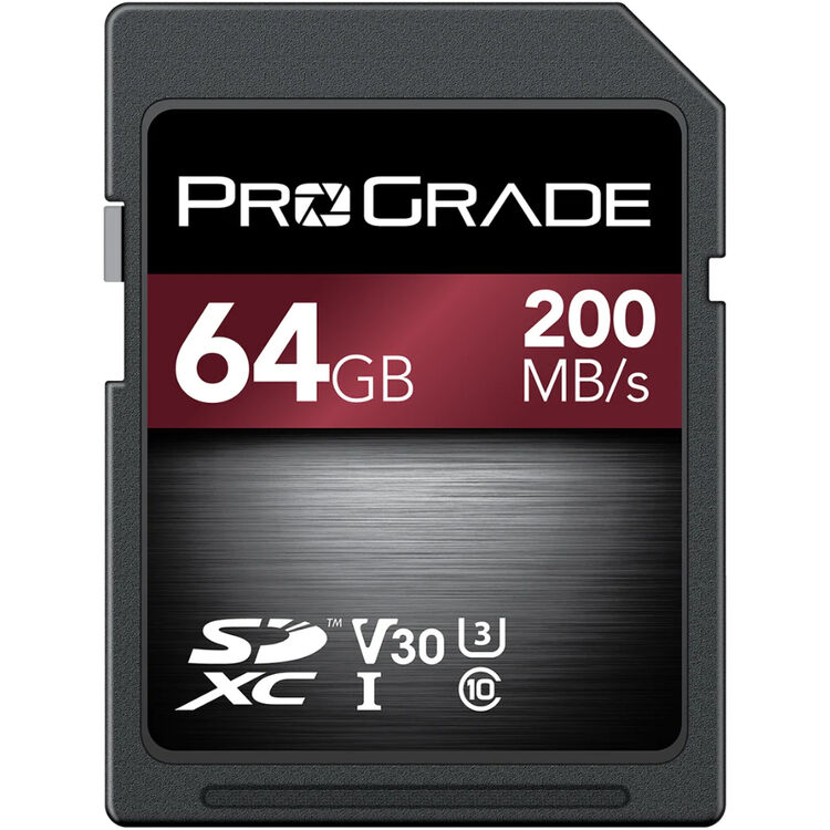 Prograde Digital 64GB Strontium UHS-I SDXC Memory Card